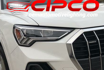 Audi Q3 Used Headlight, Headlamp Assembly for 2019, 2020, 2021, 2022