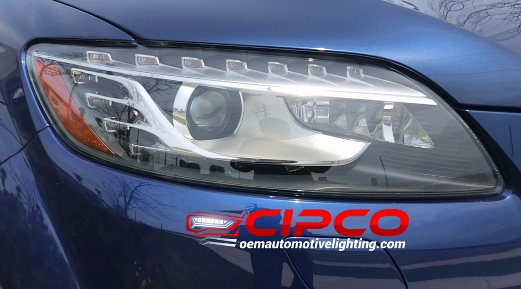 2010 2011 2012 2013 2014 2015 Audi Q7 Headlight, Headlamp Assembly